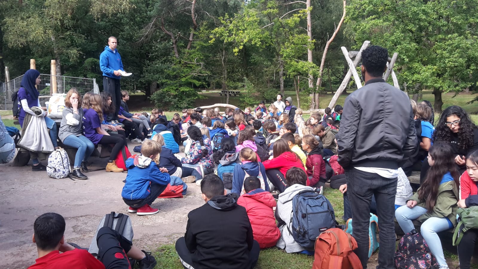 Foto’s brugklaskamp | Gymnasium Haganum